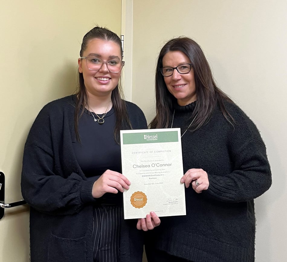 Chelsea Completes Her Traineeship